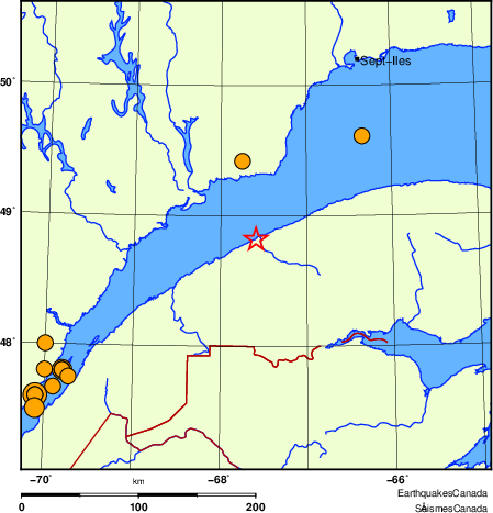 Regional Seismicity